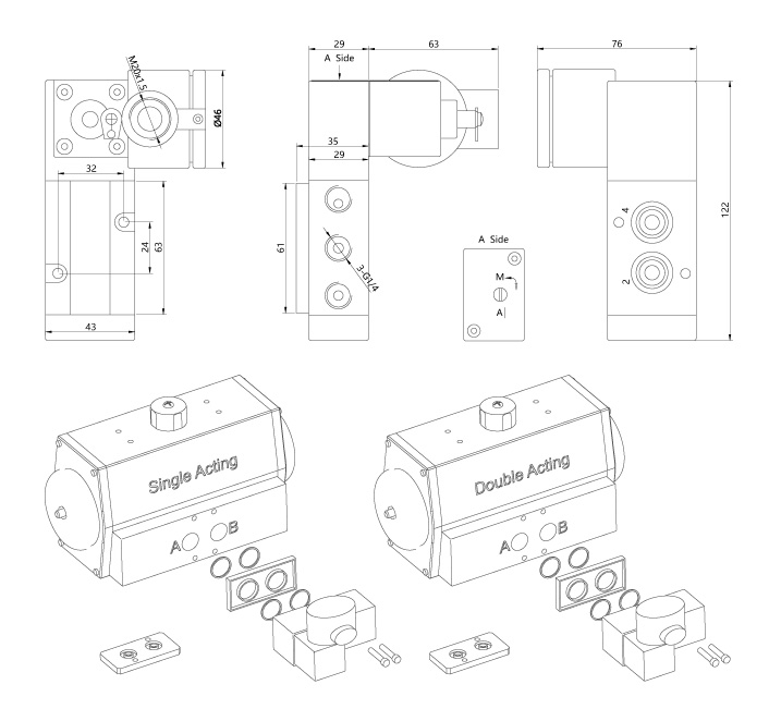 P22 Solenoid Valve-ABC-valve